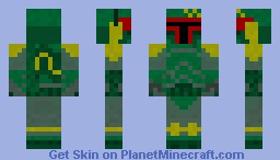 Boba Fett Minecraft Skin