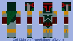 Boba Fett Minecraft Skin