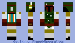 boba fett Minecraft Skin