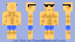Arnold Schwarzenegger/Bodybuilder Minecraft Skin