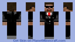 Body guard red Minecraft Skin