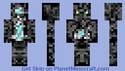 Boltox-Z Power Suit Powered Down Minecraft Skin
