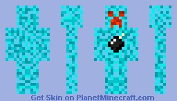 Bomb Creeper Minecraft Skin
