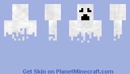 Boo, The Ghost Minecraft Skin