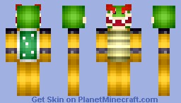 Bowser Skin Minecraft Skin