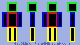Box Dude Minecraft Skin