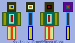 Boxes and Rectangles Minecraft Skin