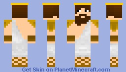 Brian- the power II bow God Minecraft Skin