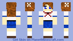 [J] Anime School Girl Minecraft Skin