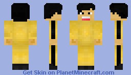 bruce lee Minecraft Skin