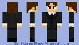 bruce wayne Minecraft Skin