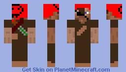 Buccaneer Steve Minecraft Skin