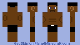 Buff Wrestler Minecraft Skin