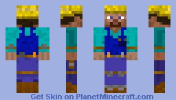 Steve Builder v1.1 Minecraft Skin