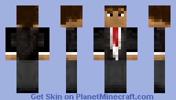 Business Man Minecraft Skin