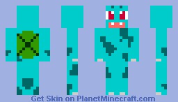 Bulbasaur Skin Minecraft Skin