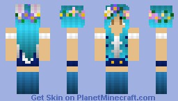 Forget Me Not v2 Minecraft Skin