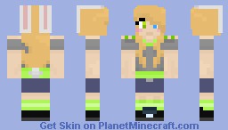 cute bunny girl (For Fluffy's Contest) Minecraft Skin