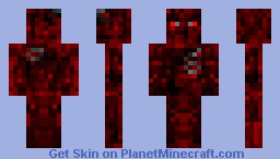 Burnt Man Minecraft Skin