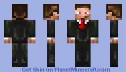 Business Man Minecraft Skin