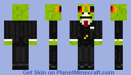 Business Gecko Minecraft Skin