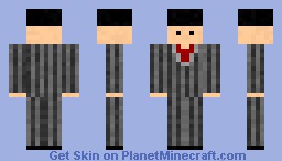 Man in a suit Minecraft Skin