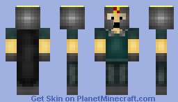 Butters As Professor Chaos [South Park] Minecraft Skin