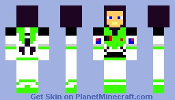 Buzz In Toy Story Minecraft Skin