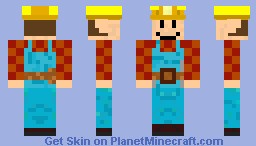bob the builder Minecraft Skin