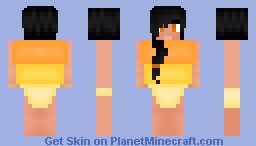 Candy Corn Minecraft Skin