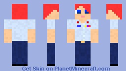 CAP Girl Minecraft Skin