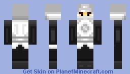 Castle Crashers Open-Faced Gray Knight Minecraft Skin