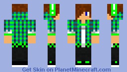 The Checker Minecraft Skin