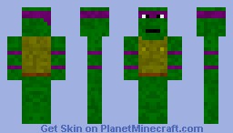 Ninja Turtles Minecraft Skin