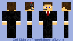 CIA dude Minecraft Skin