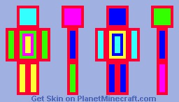 COLOR Minecraft Skin