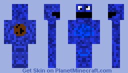 Cookie Monster Minecraft Skin