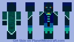 Ice Demon Minecraft Skin