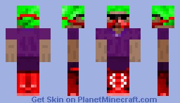 Crazy Minecraft Skin