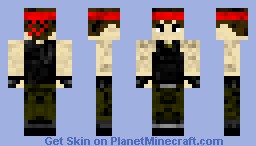 CS Terrorist: Guerrilla Warfare Minecraft Skin
