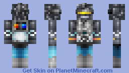 Cyber Golem Minecraft Skin