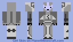 Cyberman Minecraft Skin