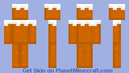 Cake Man Minecraft Skin
