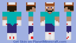 Cake Man Minecraft Skin