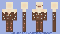 Cake Man Minecraft Skin