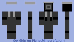 Camera Man Minecraft Skin