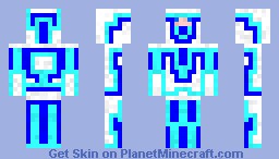 Futuristic guy Minecraft Skin