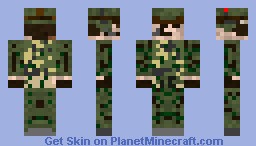 WW2 SOLDIER Minecraft Skin