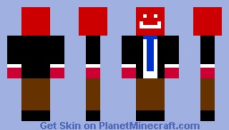 Canada with a suit Minecraft Skin