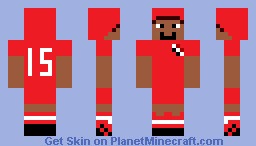Canadian Rugby Player Minecraft Skin